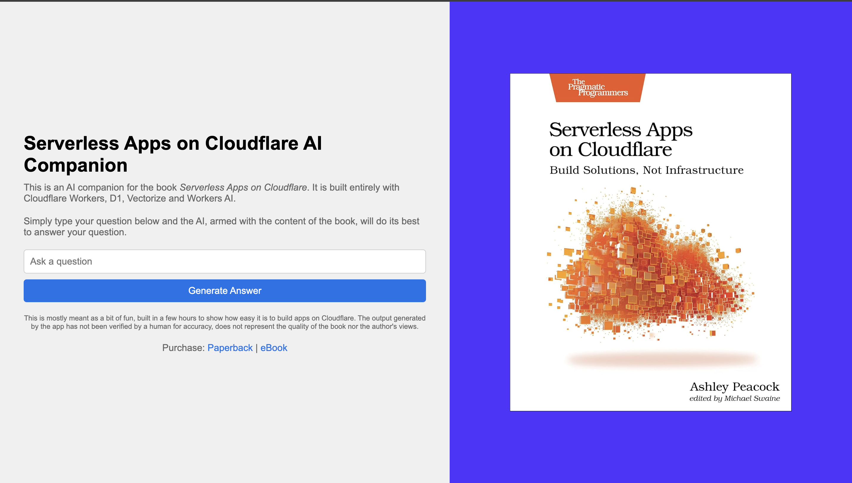 Serverless Apps On Cloudflare Ai Companion